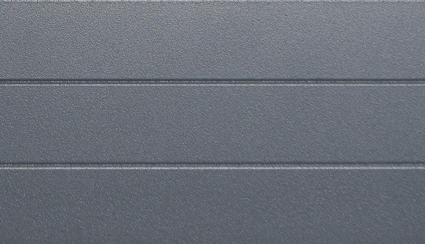 Alu Lamellenzaun-Element Rhombus mini (blickdicht Abstand