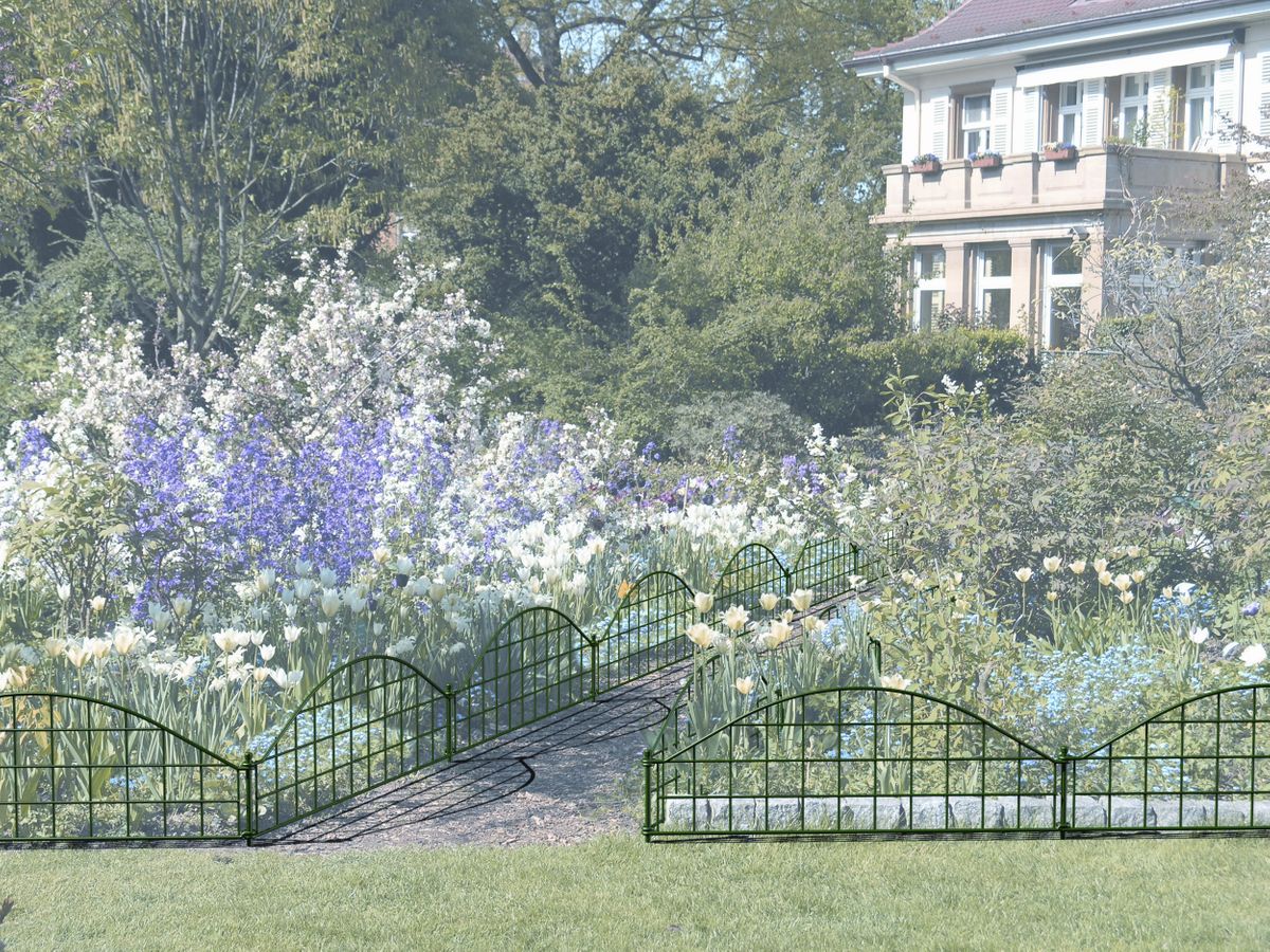 zusätzlicher Befestigungsstab für Rabatten-Zaunelemente