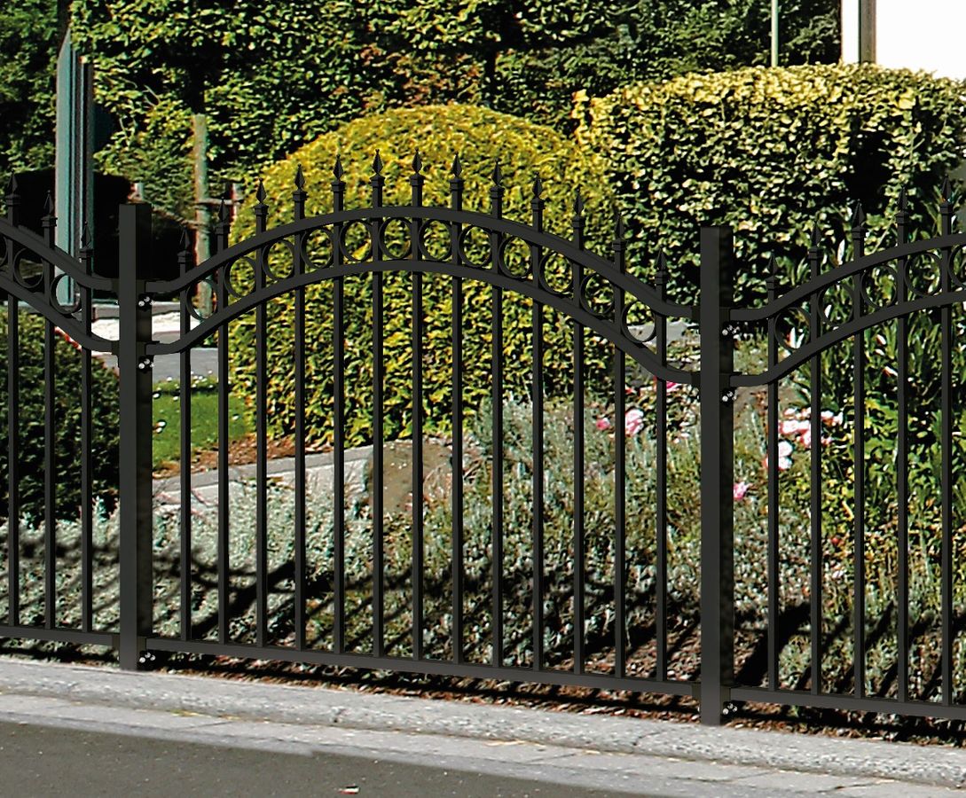 Zaunelement Bordeaux, Höhe 120/100cm